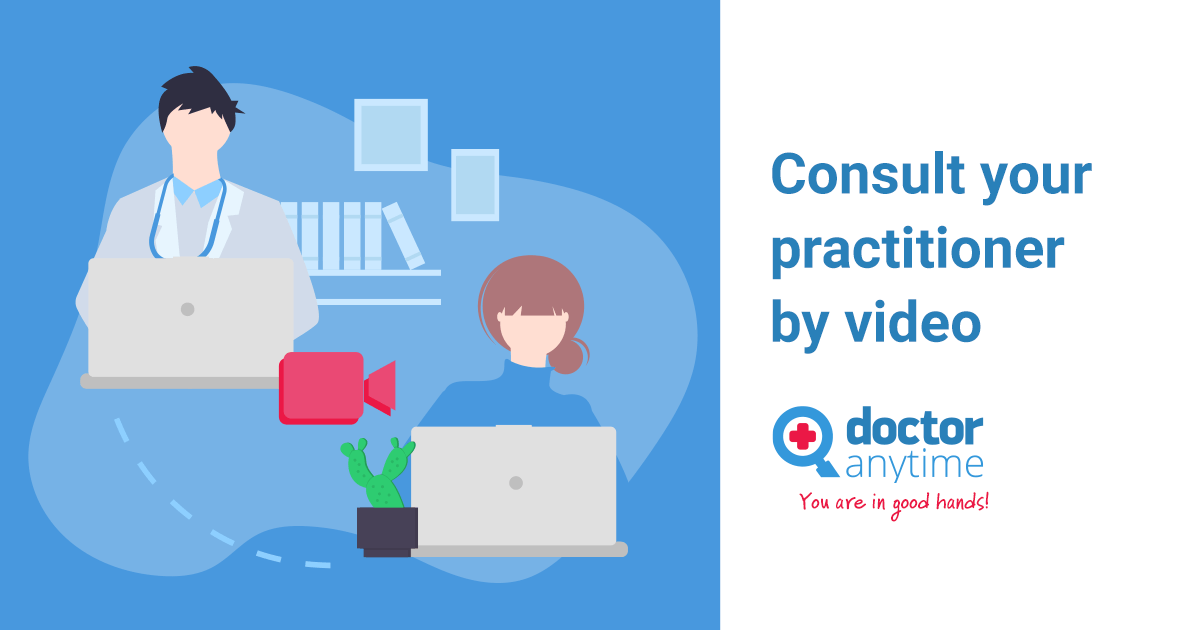 Video consultation with available doctors or health practitioners